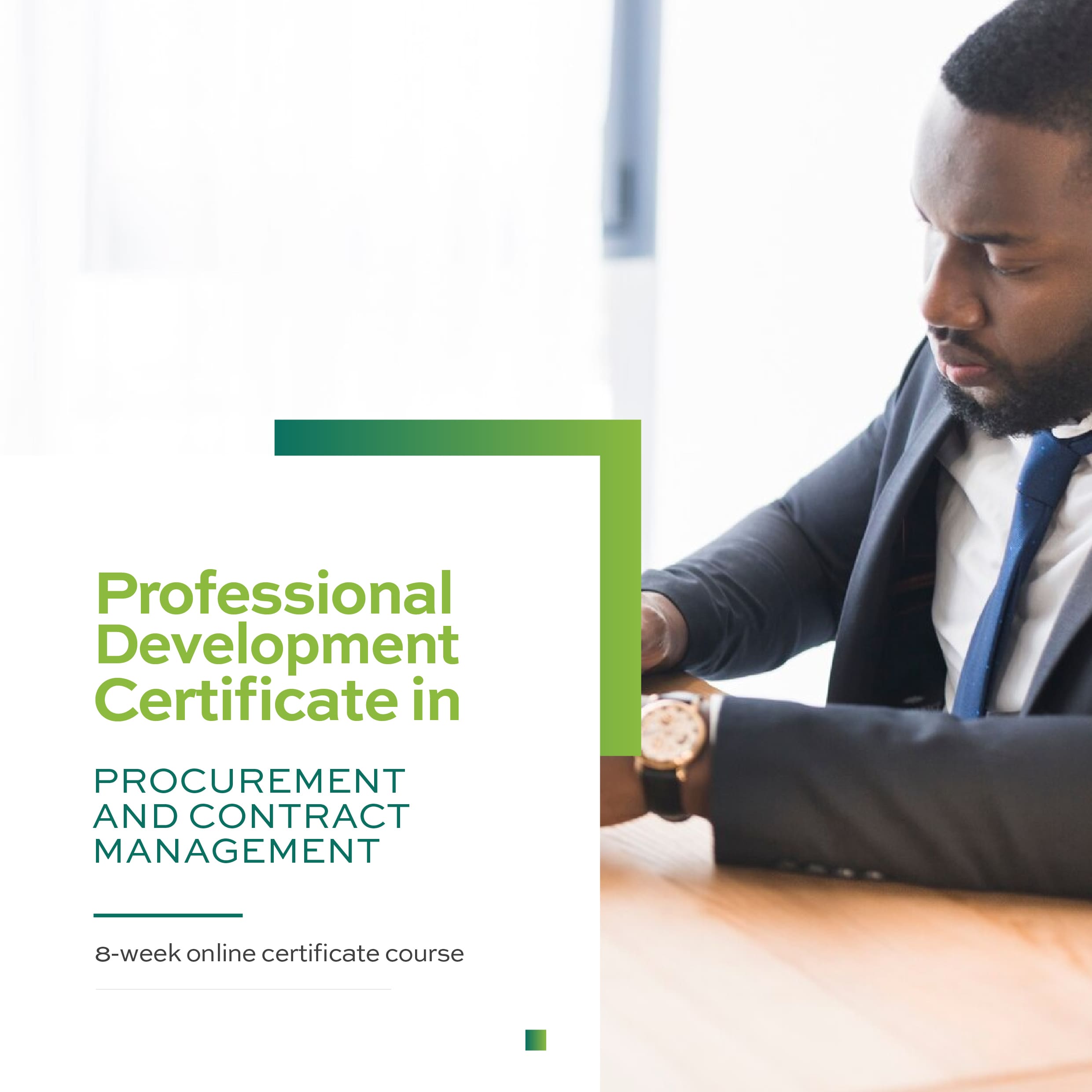 Professional Development Certificate in Procurement and Contract ...